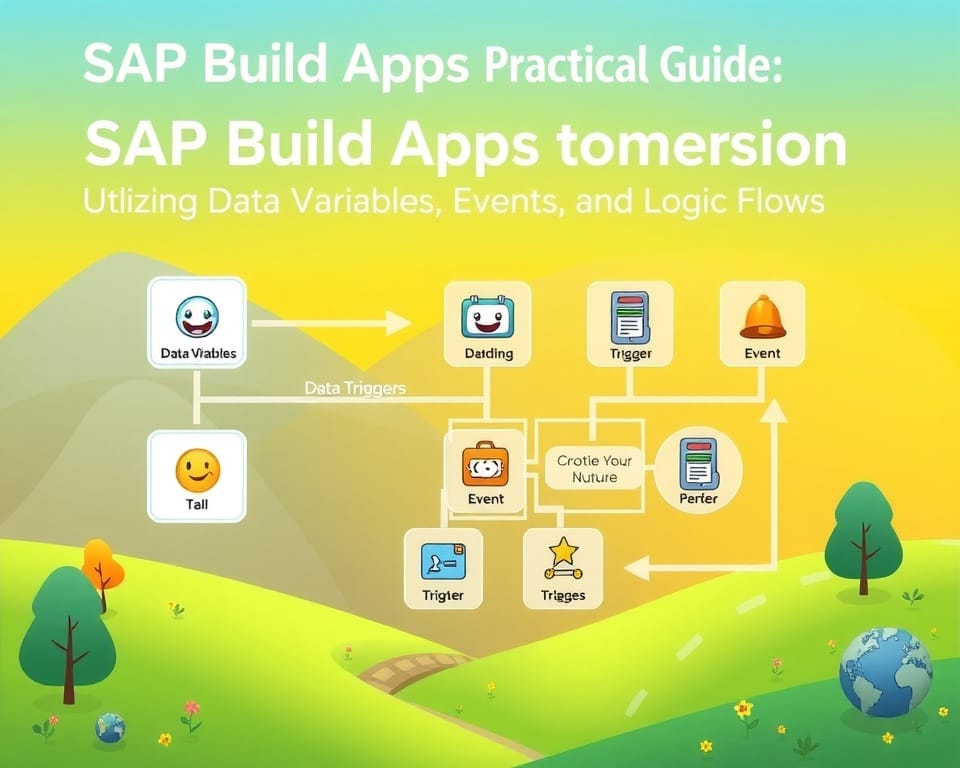 SAP Build Apps の実践ガイド：データ変数、イベント、ロジックフローの活用